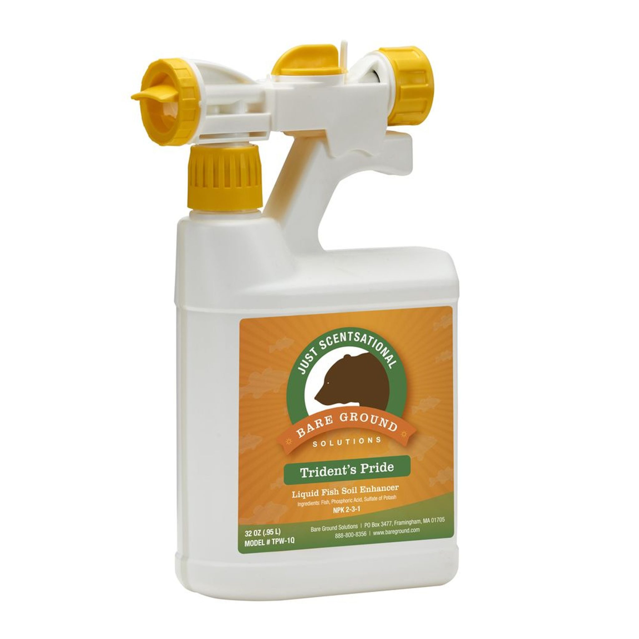 Trident’s Pride Fish Fertilizer | All-Natural Cold-Pressed Fish Hydrolysate